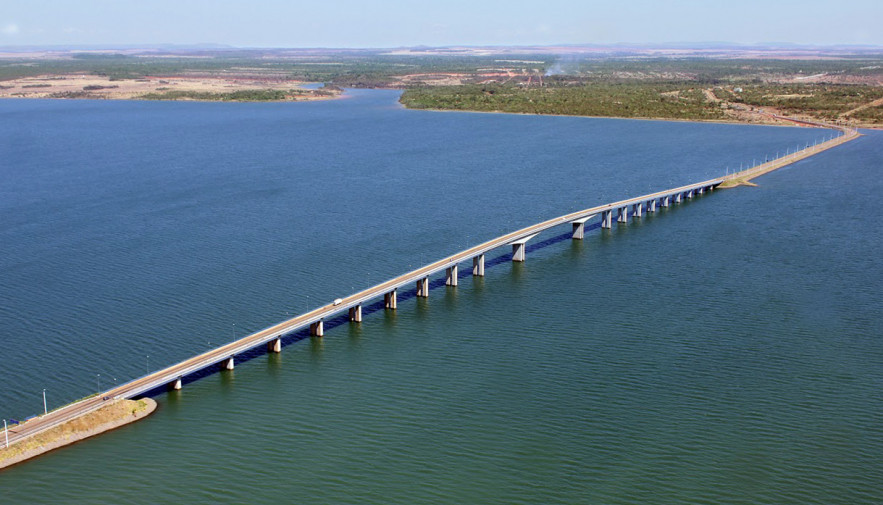 Ponte sobre o Lago de Palmas recebe o nome de Governador Siqueira ...